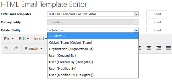 Use Custom Entities in Email Template with D365 Add-Ons