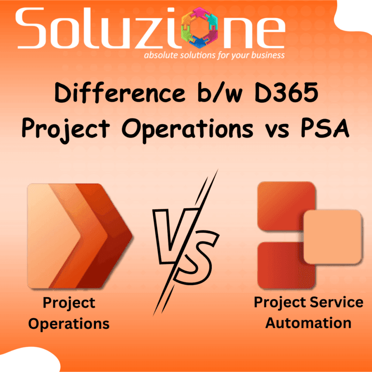 Difference between D365 Project Operations vs Project Automation